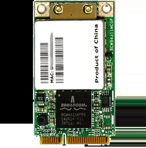 Broadcom Bcm94311mcgp Wifi Adapter Drivers Device Drivers