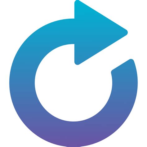 Refresh Generic Flat Gradient Icon