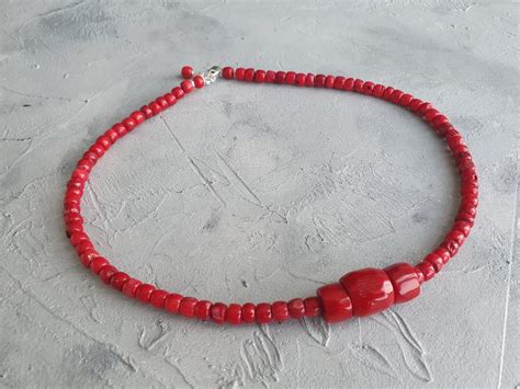 Намисто натуральні корали — ціна 950 грн у каталозі Кольє і намиста Купити аксесуари за