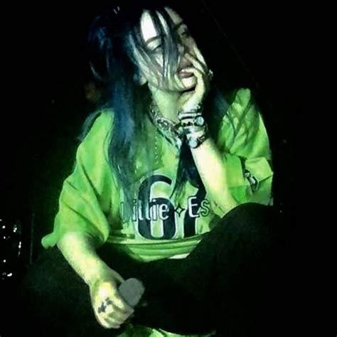 Grunge Billie Eilish Emo Billie Eilish Teal Billie Eilish Billie Icons