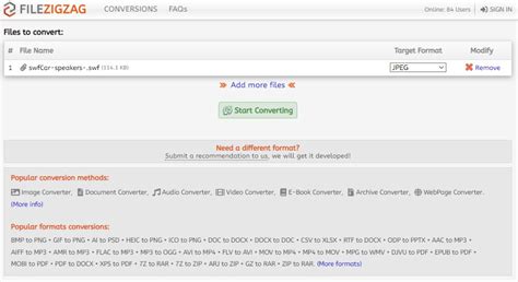 How To Convert Swf File To Jpeg File