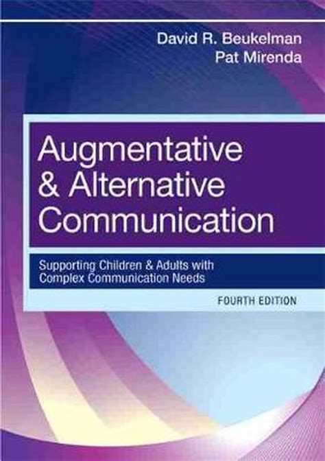 Augmentative And Alternative Communication 4th Edition By David R Beukelman Hardcover