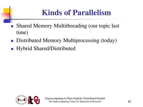 supercomputing in plain english distributed multiprocessing ppt download