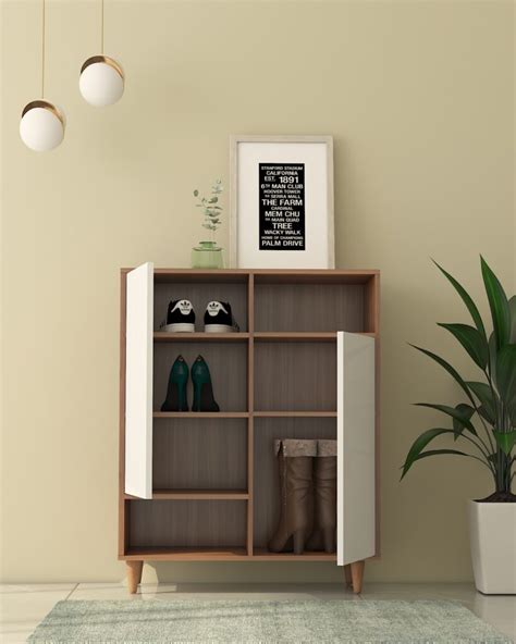 جاکفشی ام دی اف مدرن مدل Shj6 سیب چوب