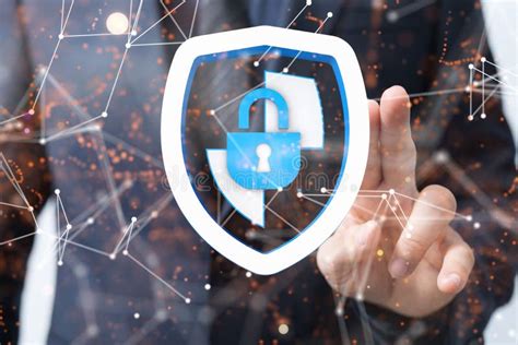 3d Cybersecurity Network Icons Stock Illustrations 336 3d