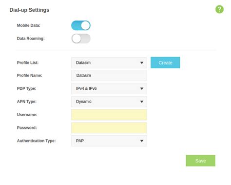 Tp Link Archer Mr200 Connection Status Disconnected Network And Wireless Configuration