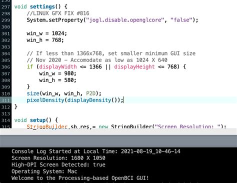 OpenBCI GUI V Opens Blank Screen MacOS Catalina Issue OpenBCI OpenBCI GUI GitHub