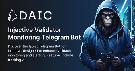 injective validator monitoring telegram bot daic capital