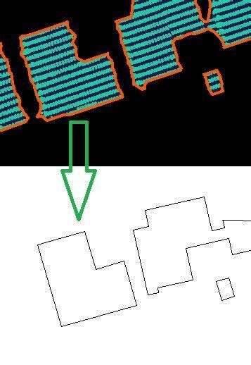 Hi I Need To Extract The Building Footprints From The Lidar Building Data During Generalization