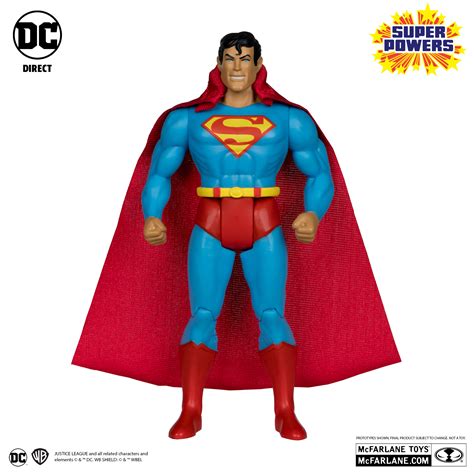 Pre Order Mcfarlane Toys Dc Super Powers Superman Classic And