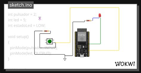 Pulsador Wokwi Esp32 Stm32 Arduino Simulator Pulsador Wokwi Esp32 Stm32 Arduino Simulator