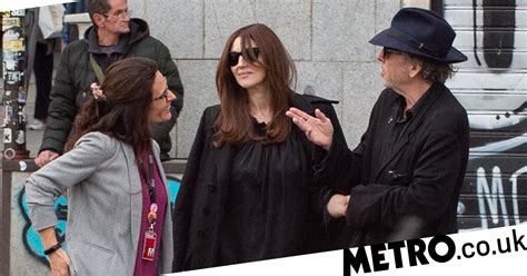 Monica Bellucci And Tim Burton Seen Out In Madrid Amid Romance Rumours