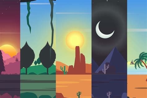 100 Parallax Backgrounds