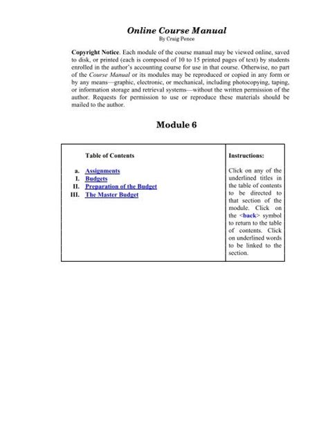 Module 6 My Accounting