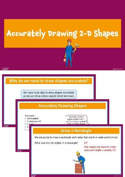 Accurately Drawing 2 D Shapes Year 6 Cgp Plus