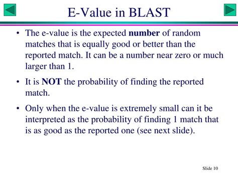 Ppt Mathematics And Computation Behind Blast And Fasta Powerpoint