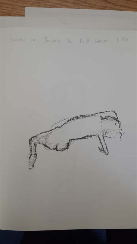 Exercise Drawing The Nude Gesture Min