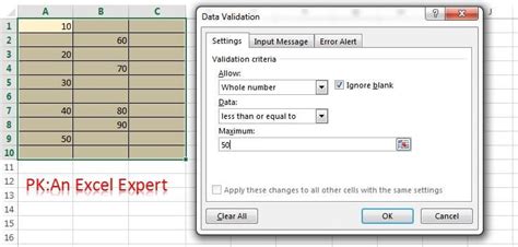 Chapter 10 Circle Invalid Data Pk An Excel Expert
