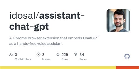 Github Idosal Assistant Chat Gpt A Chrome Browser Extension That Embeds Chatgpt As A Hands