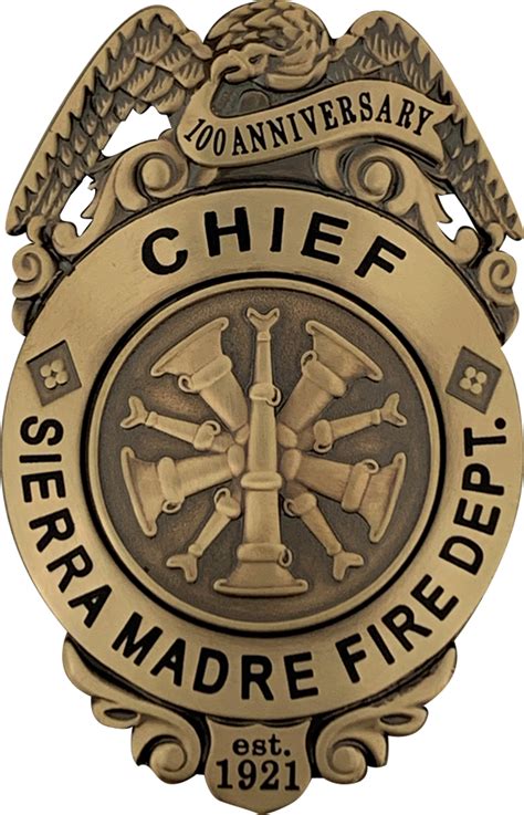 Anniversary Badges Custom Fire Badges Custom Fireman Badges