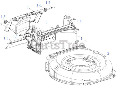 Troy-Bilt TB 120 B (11A-A2BM766) - Troy-Bilt Walk-Behind Mower (2024 ...