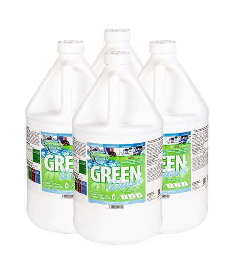 Softwash Systems Green Wash 1 Case 4 Gallons Softwash Systems