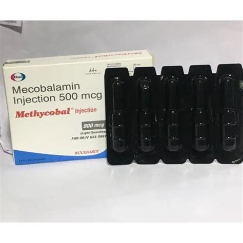 Methycobal Injection Ip 500 Mcg At ₹ 143 3 Piece In Nagpur Id