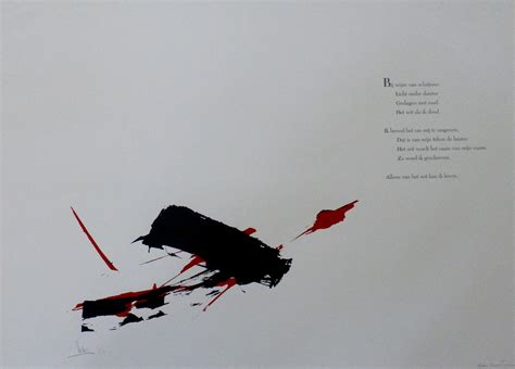 Arty Grimm Arty Grimm Zeefdruk Met Gedicht Van Cees Noteboom Verkocht Kunstveiling Nl