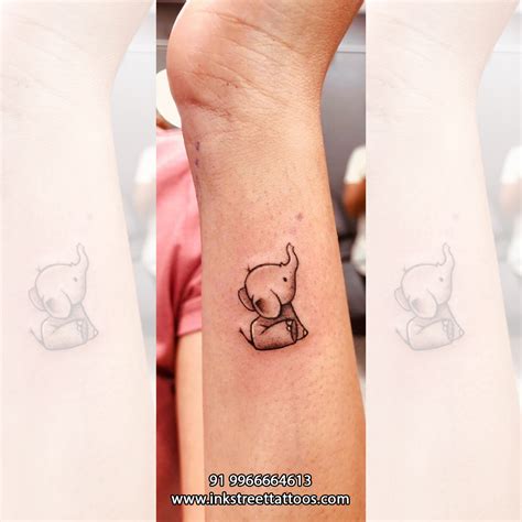 Small Elephant Tattoos On Wrist Symbolism Style And Placement Tips