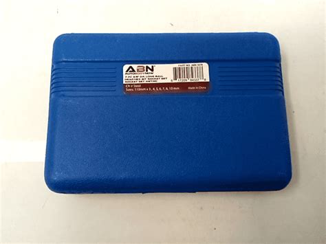 ABN Pc Drive Long Ball Head Hex Bit Socket Set Metric Dutch Goat