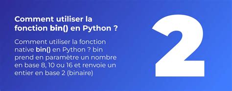La Fonction Bin En Python Comment Coder