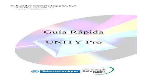 guía rapida unity pro instrumentacionycontrol