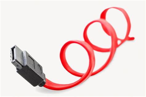 Usb Cable Isolated Object On White Free Photo Rawpixel