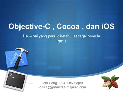 sharing part 1 objective c cocoa x code ppt