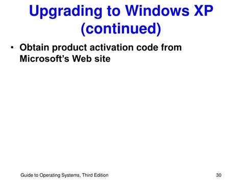 PPT Installing And Upgrading Operating Systems PowerPoint Presentation ID