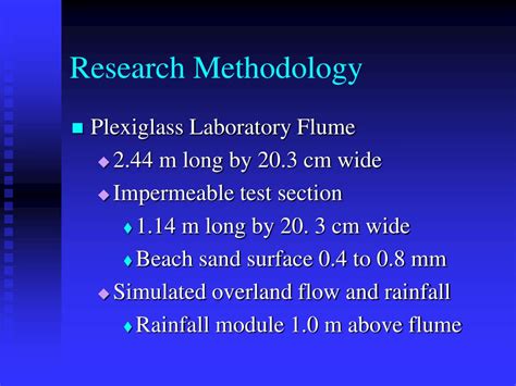 Ppt An Investigation Of Boundary Shear Stress And Pollutant