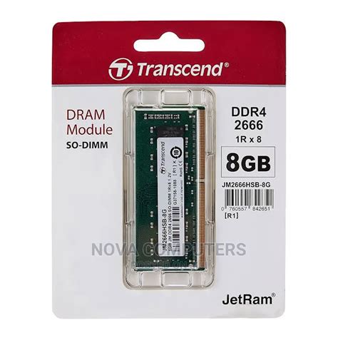 Transcend Laptop Ram Ddr4 8gb 2666 In Nairobi Central Computer