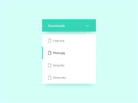 Dribbble Dailyui27 Dropdownpng By Jakob Magnusson