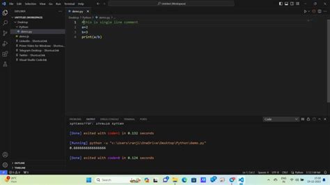 Ranjith C On Linkedin Task 4 Practice Comments Variables Data Types