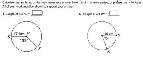 Solved Calculate The Arc Length You May Leave Your Answer Chegg Com