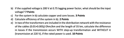 Solved Question Transformers Points In This Problem Chegg