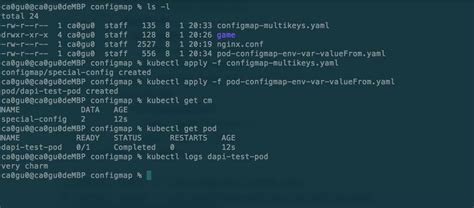 kubernetes configmap使用创建与读取方式 个人文章 segmentfault 思否