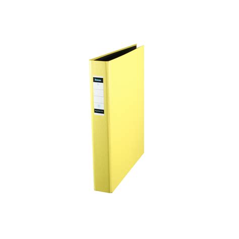 A4 2r Pvc 50mm Binder Yellow Park Avenue Stationers