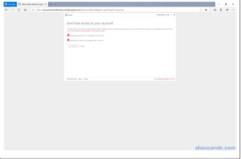 Azure Ad Self Service Password Reset Abou Condes Blog