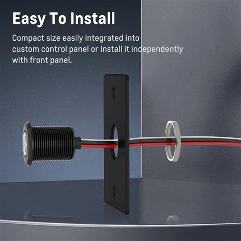 Snapklik Com Acegoo RV 12V Dimmer Switch For LED RV Lights Push Button