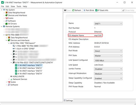 Configuring Network Settings Of Ni Automotive Ethernet Modules Ni