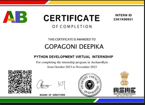 gopagoni deepika on linkedin archaeobyte pythondevelopment