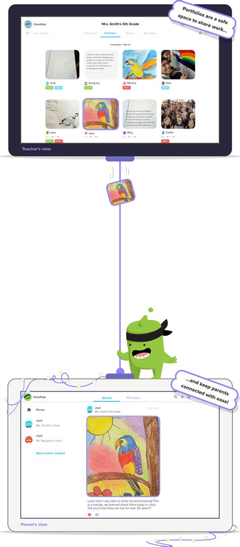 Digital Portfolio App For Students Display Classroom Work Classdojo Digital Portfolio App For Students Display Classroom Work Classdojo