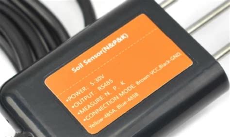 RS MODBUS RTU Soil NPK Measure Sensor For For Efficient Agricultural IP V WITH RS
