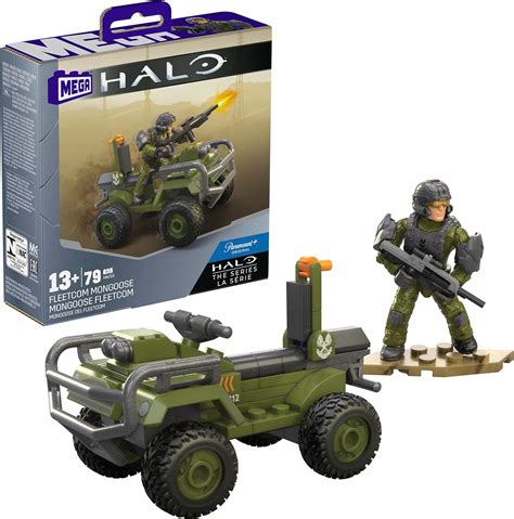 Mega Halo The Series Atv Building Toys Set Fleetcom Mongoose Vehicle
